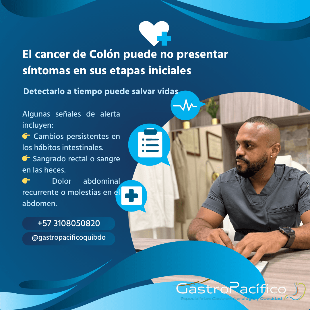 El cáncer de colon puede no presentar síntomas en sus etapas iniciales ...